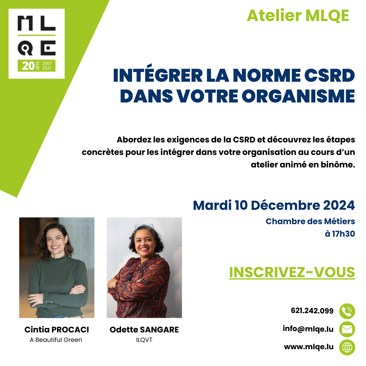 Intégrer la norme CSRD dans votre organisme – Mouvement Luxembourgeois ...