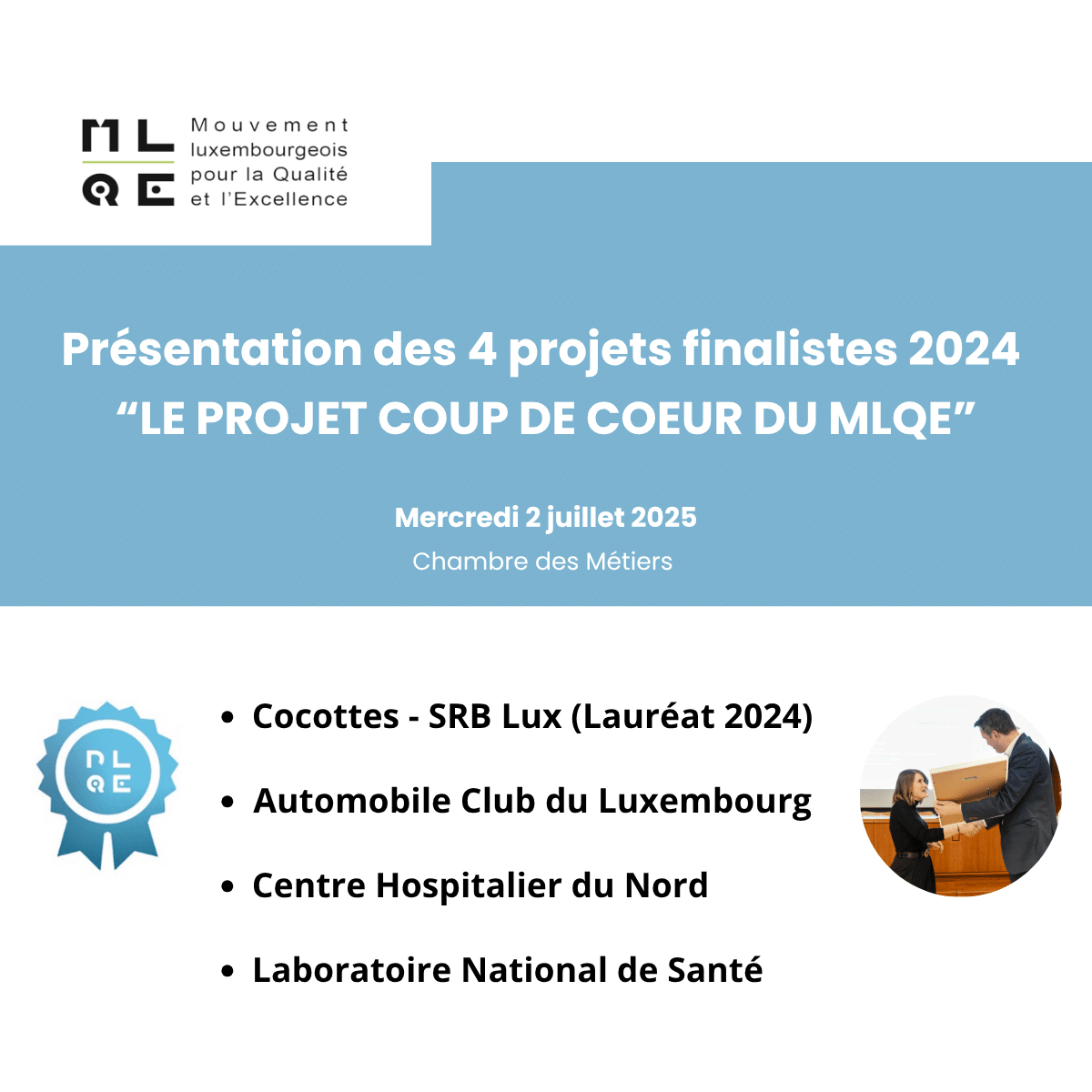 Présentation des 4 projets finalistes 2024 “LE PROJET COUP DE COEUR DU ...